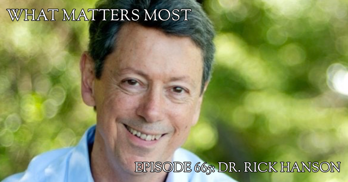 Dr. Rick Hanson #665 - The What Matters Most Podcast